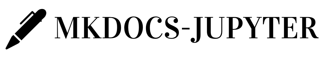 mkdocs-jupyter · PyPI