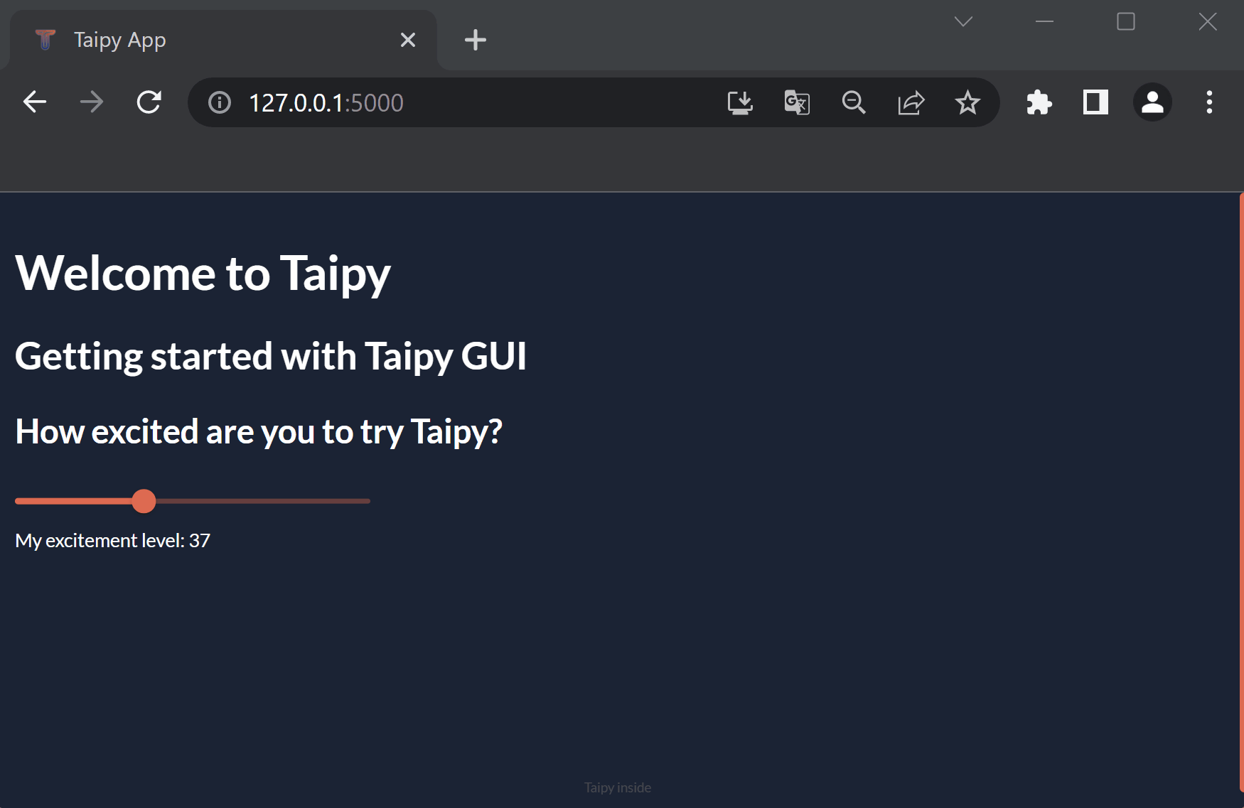 Taipy · Pypi