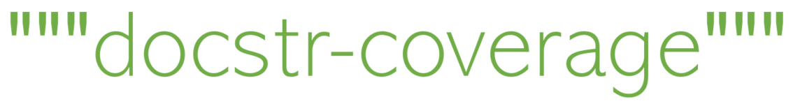 Docstr Coverage · Pypi 