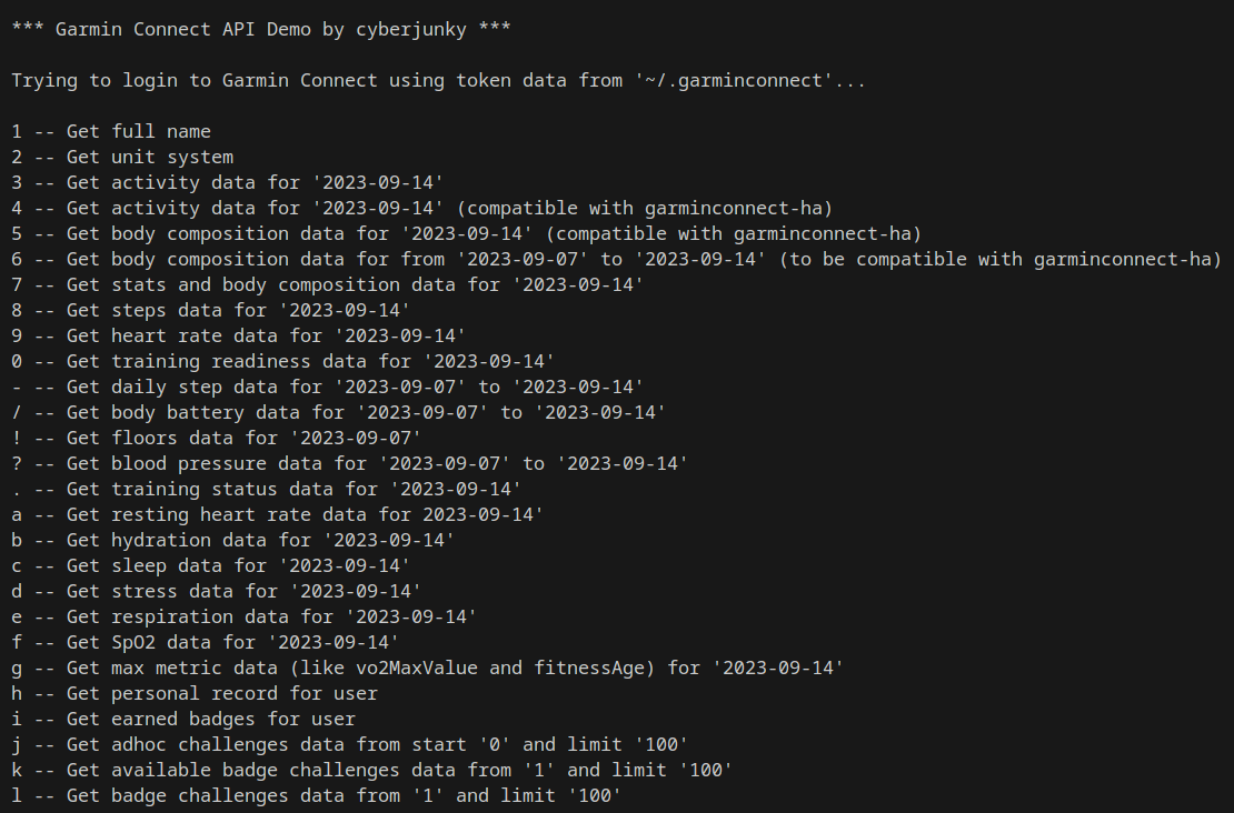 garminconnect · PyPI